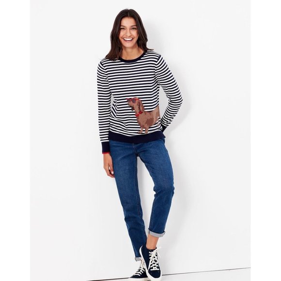 Joules | Sweaters | Nwt Women Size 6 18 2 22 Joules Miranda Dachshund ...